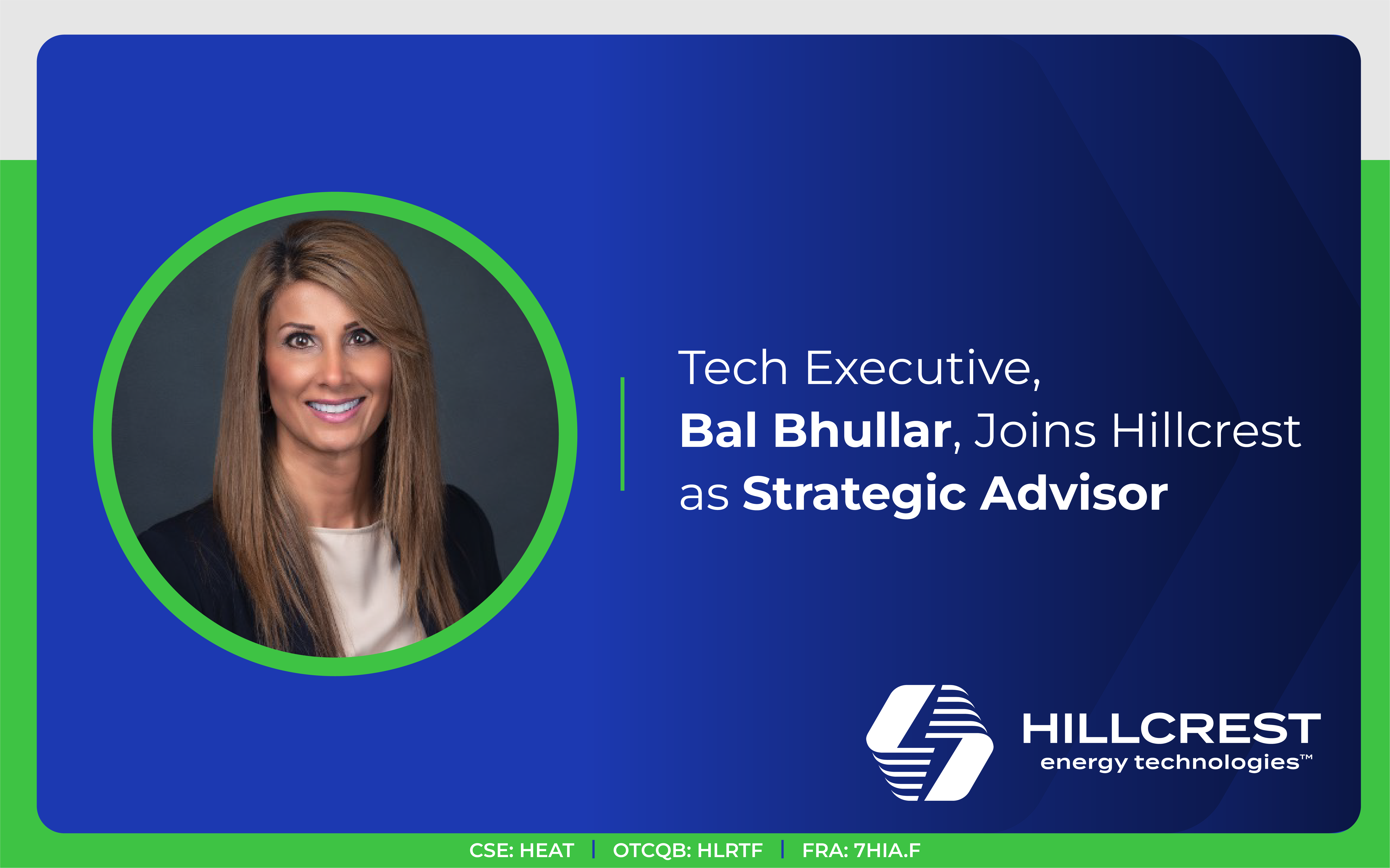 Tech Executive, Bal Bhullar, Joins Hillcrest as Strategic Advisor ...